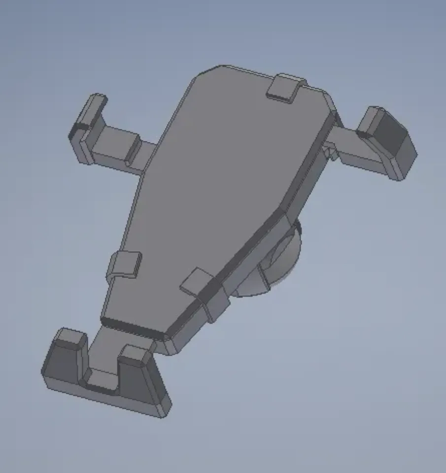 Smartphone holder car by Nathan | Download free STL model | Printables.com