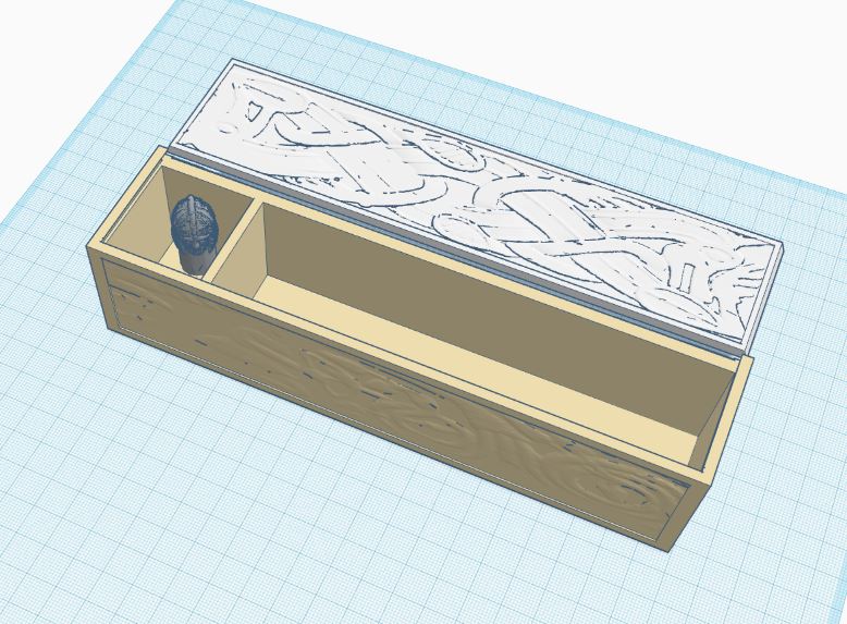 Hengist - road tile casket by DuncanMac | Download free STL model ...