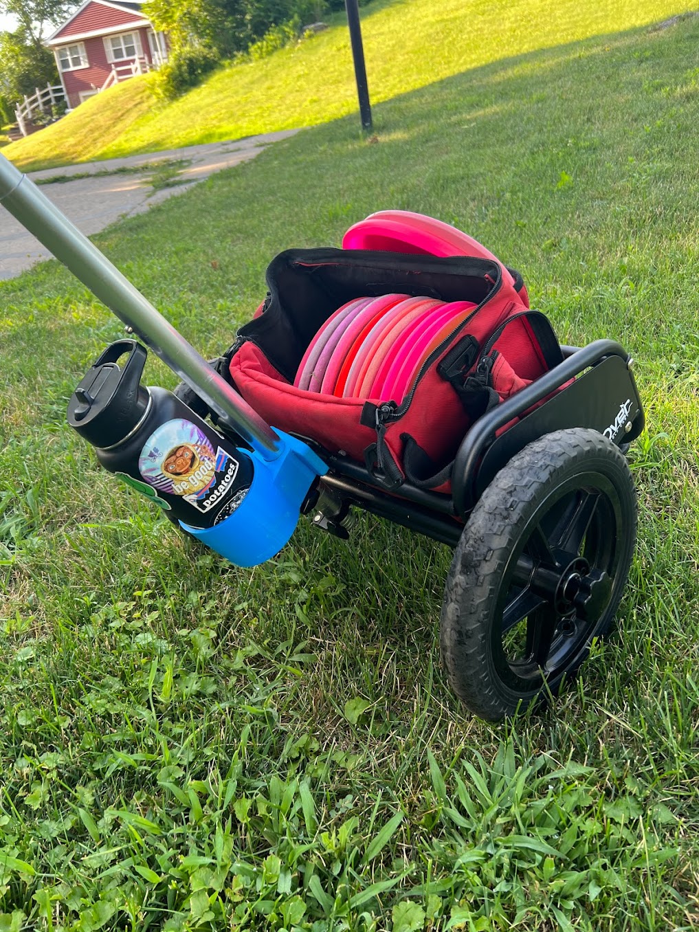 32 oz drink holder for MVP Rover Disc Golf Cart by itsprestonm ...