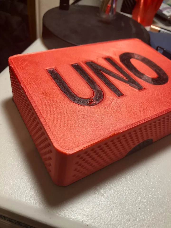 Uno box with sharpie holder by MrGuy37 | Download free STL model ...
