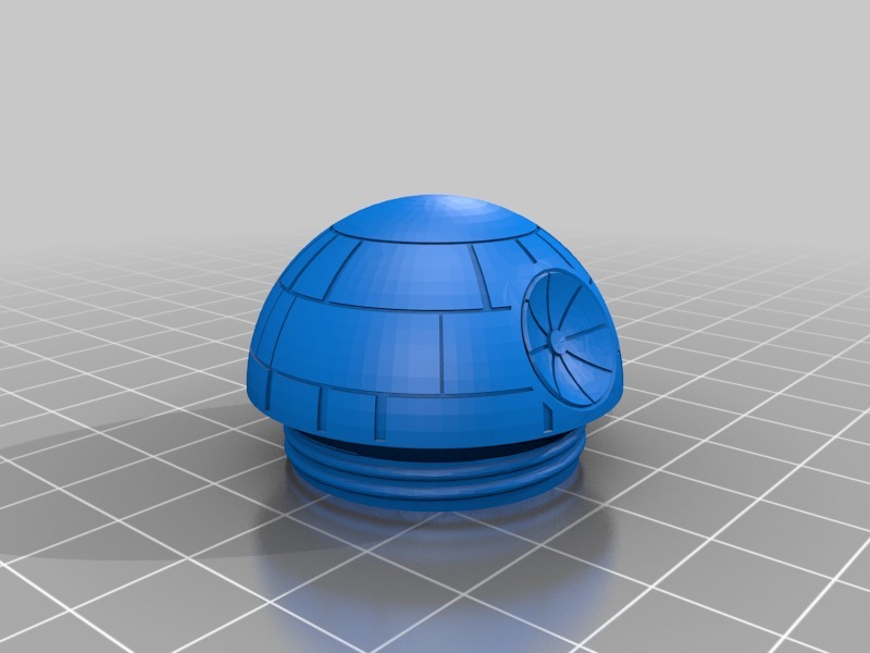 Deathstar Extruder Spinner by Daerryn | Download free STL model ...