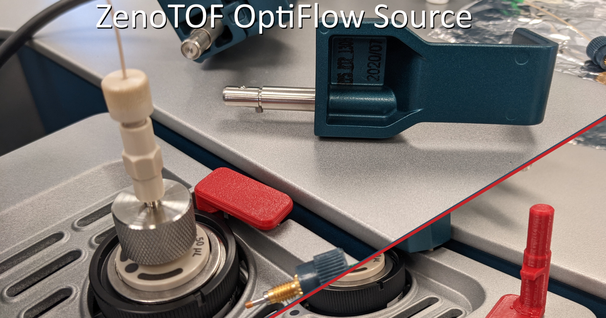 Button Clip for ZenoTOF OptiFlow Source by SteveW91 | Download free STL ...