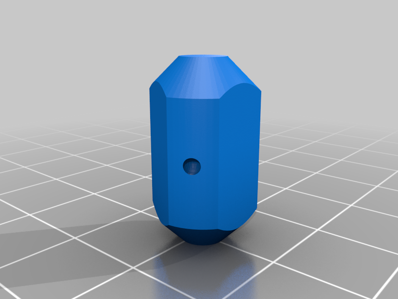 D3 Dice with Pips (3-sided dice) by Julius3E8 | Download free STL model ...
