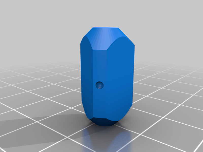 D3 Dice with Pips (3-sided dice) by Julius3E8 | Download free STL model ...