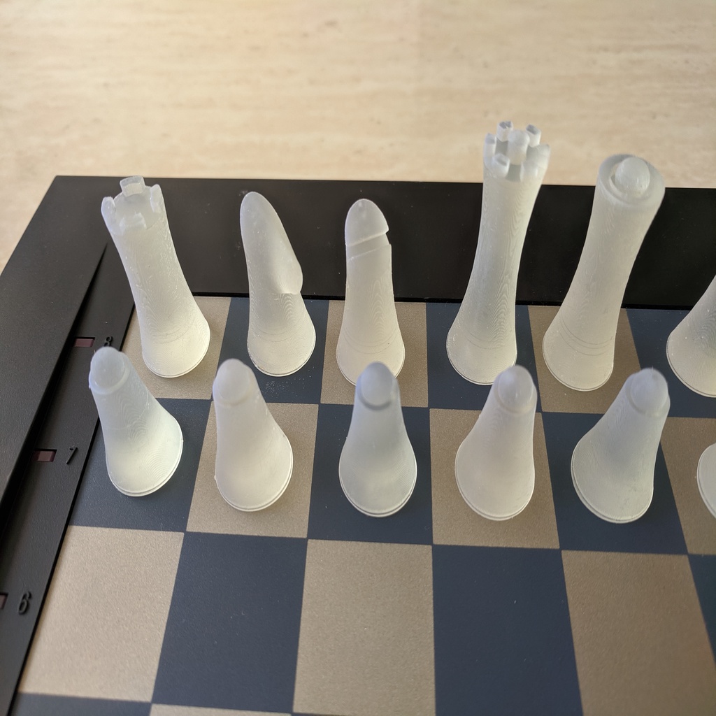 Modern design chess set for small resin printer by Julius3E8 | Download ...