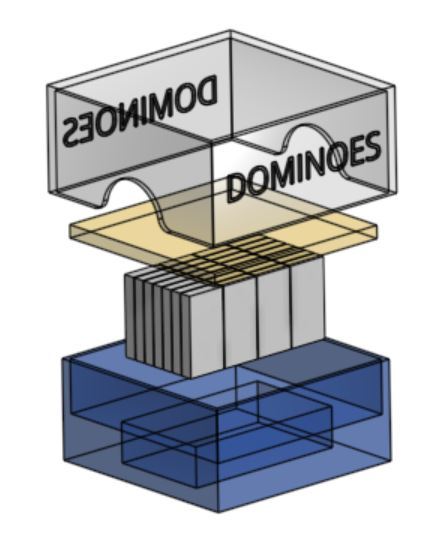 Mini Domino Box by Julius3E8 | Download free STL model | Printables.com
