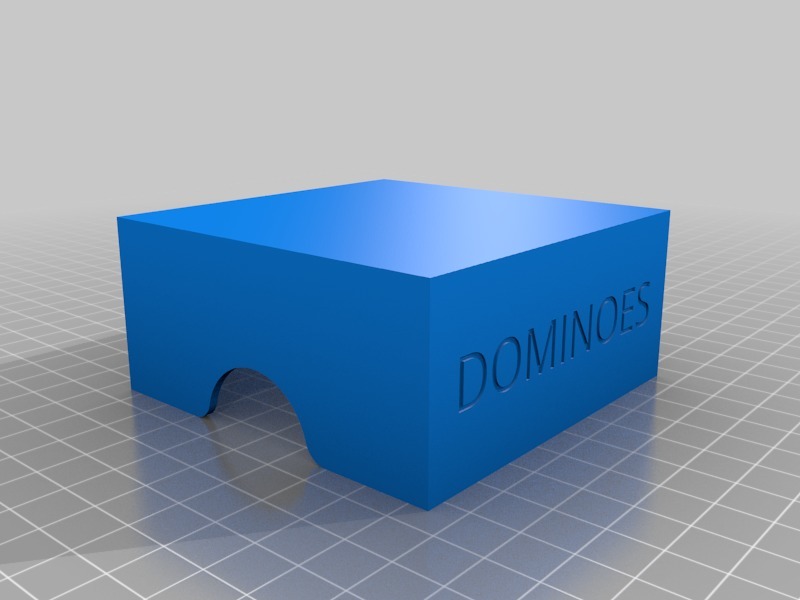 Mini Domino Box by Julius3E8 | Download free STL model | Printables.com
