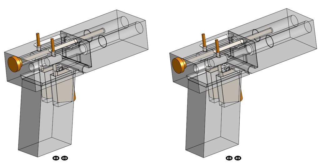 Functional Mitch Leary replica gun prop by Julius3E8 | Download free ...