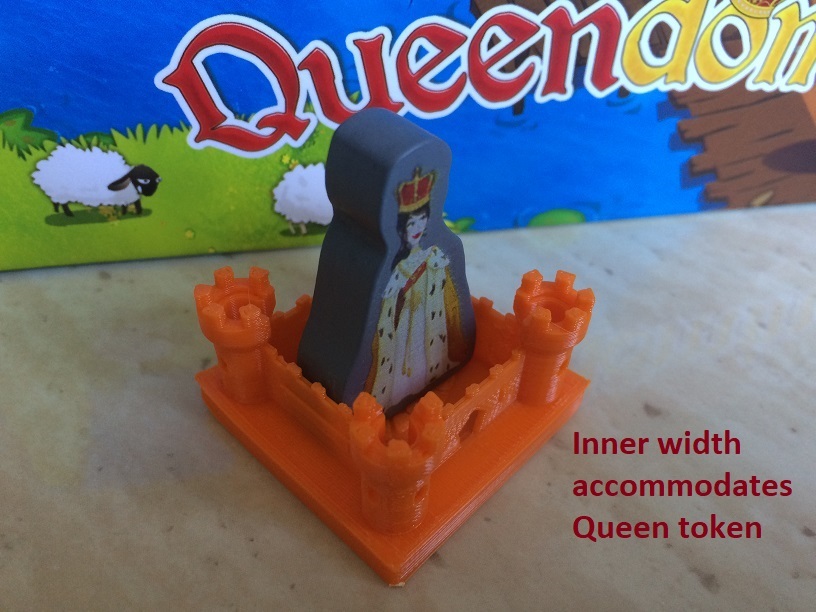 Single Print Queendomino Castle by Julius3E8 | Download free STL model ...
