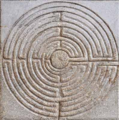 Ancient holy labyrinth maze in 3D by Julius3E8 | Download free STL ...