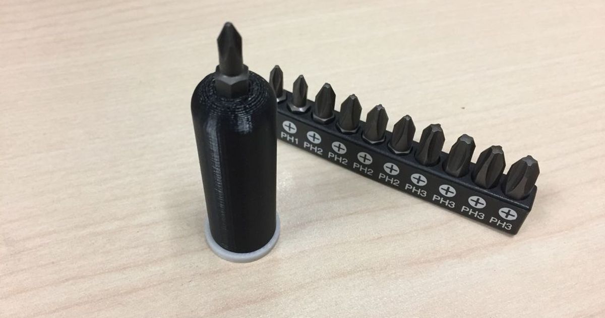 Simple nut driver (1/4") by Julius3E8 | Download free STL model ...