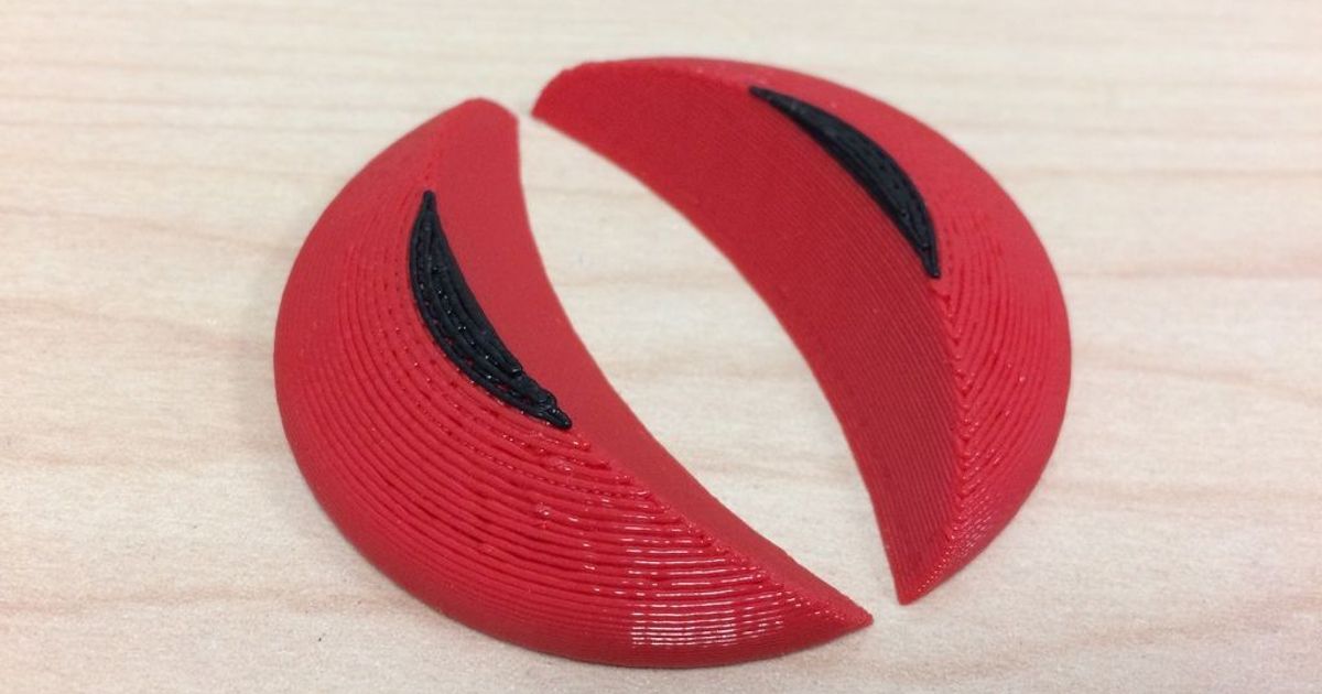 Chinese divination moon blocks by Julius3E8 | Download free STL model ...