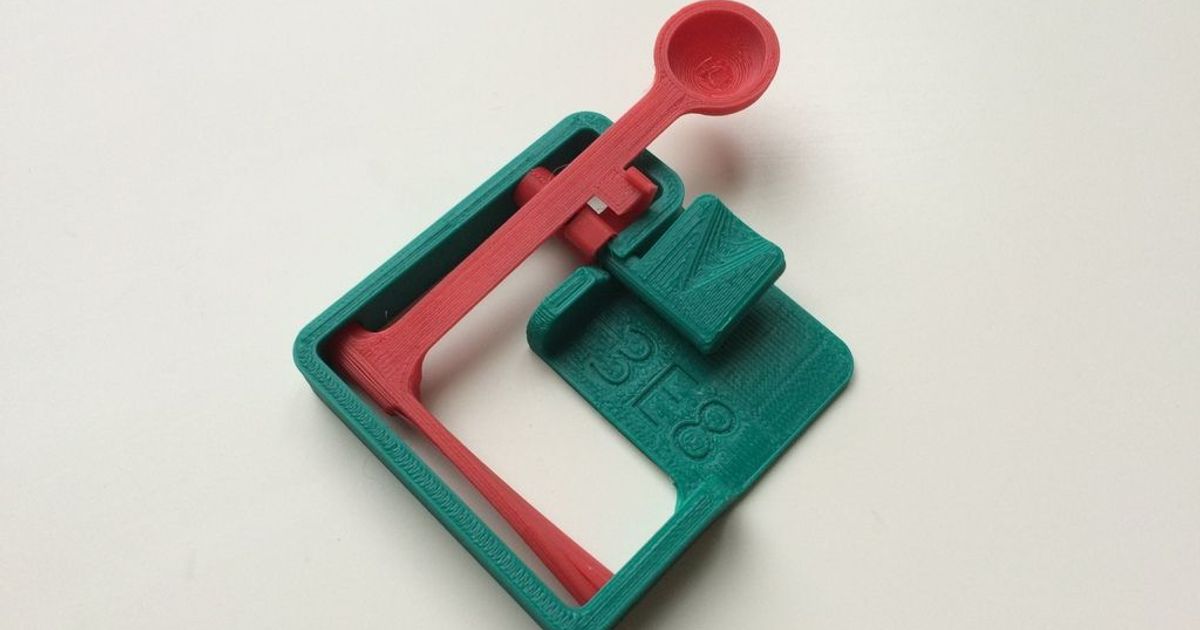 Snap-together desktop catapult von Julius3E8 | Kostenloses STL-Modell ...