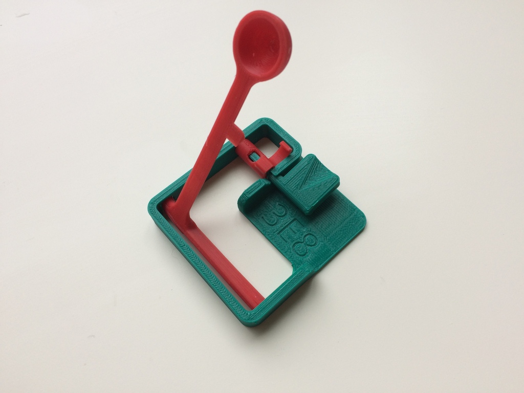 Snap-together desktop catapult by Julius3E8 | Download free STL model ...
