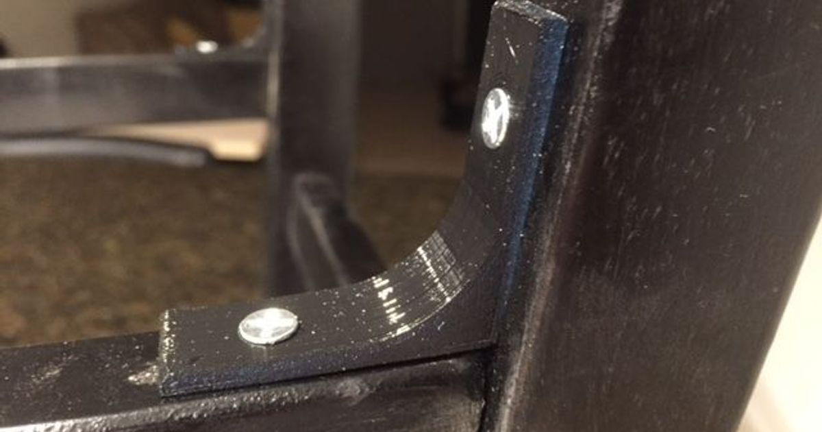 L Bracket for Kitchen Chairs by Julius3E8 | Download free STL model ...