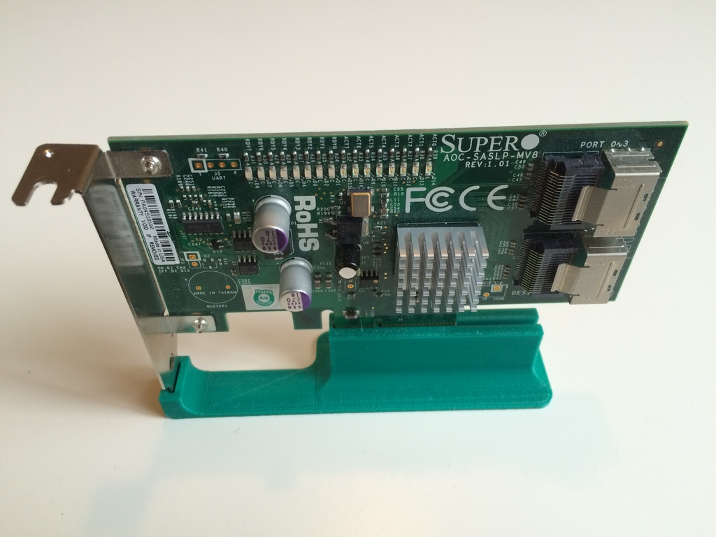 PCIe card display stand with bracket support by Julius3E8 | Download ...