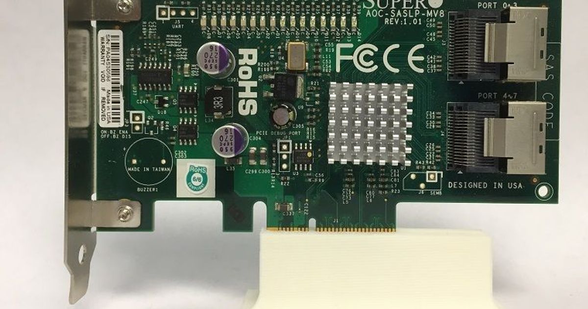 PCIe card display stand by Julius3E8 | Download free STL model ...