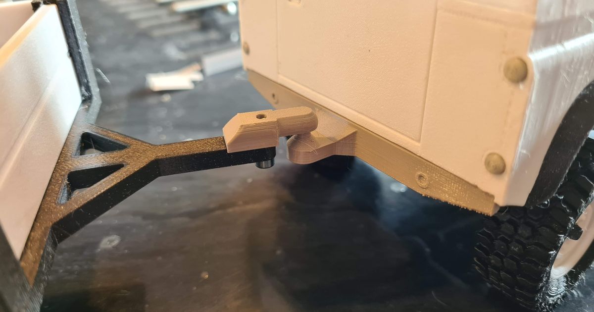 3Dsets Landy Mini Realistic Towbar + Trailer Coupling by Tim A ...