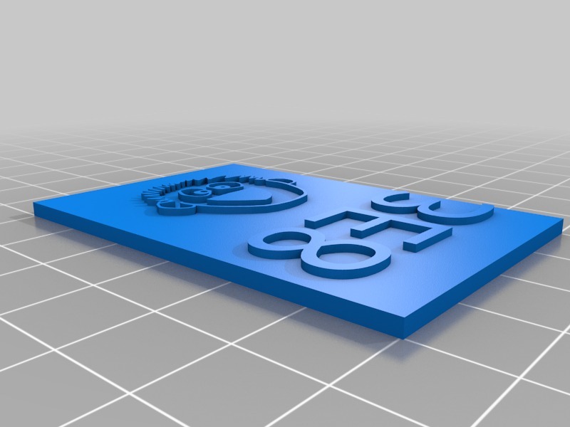 60x40mm Address or Graphic Stamp by Julius3E8 | Download free STL model ...