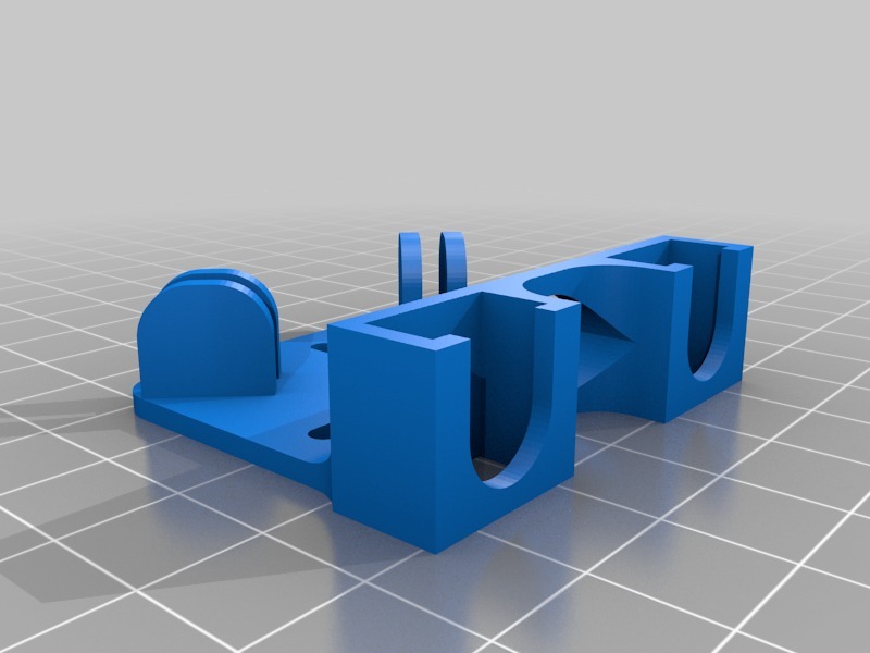 Stereo Camera Mount for 250mm Quadcopter by Julius3E8 | Download free ...