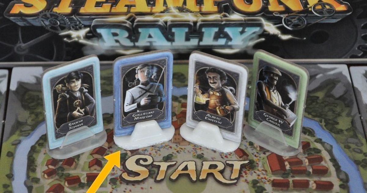 Steampunk Rally board game character stand by Julius3E8 | Download free ...