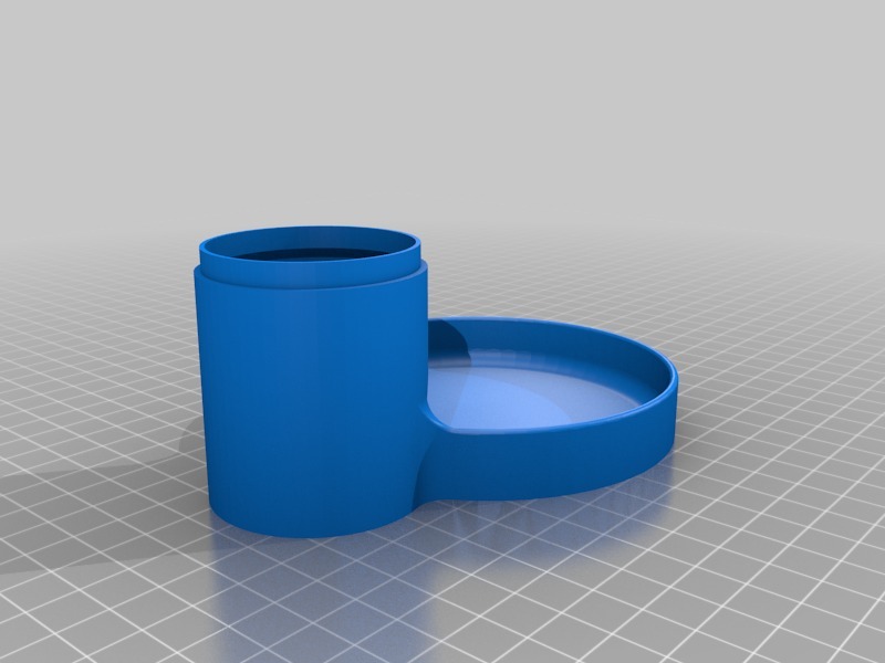 2 Piece Modular Dice Tower by Julius3E8 | Download free STL model ...