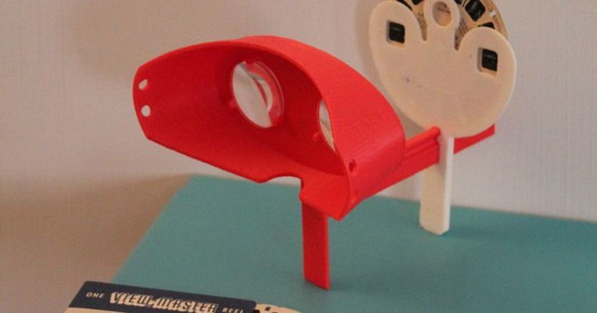 Viewmaster reel viewing stereoscope accessory by Julius3E8 | Download ...