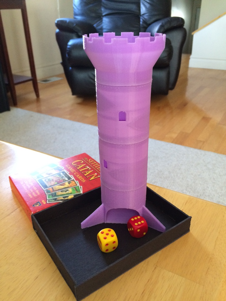 Modular Dice Tower by Julius3E8 | Download free STL model | Printables.com