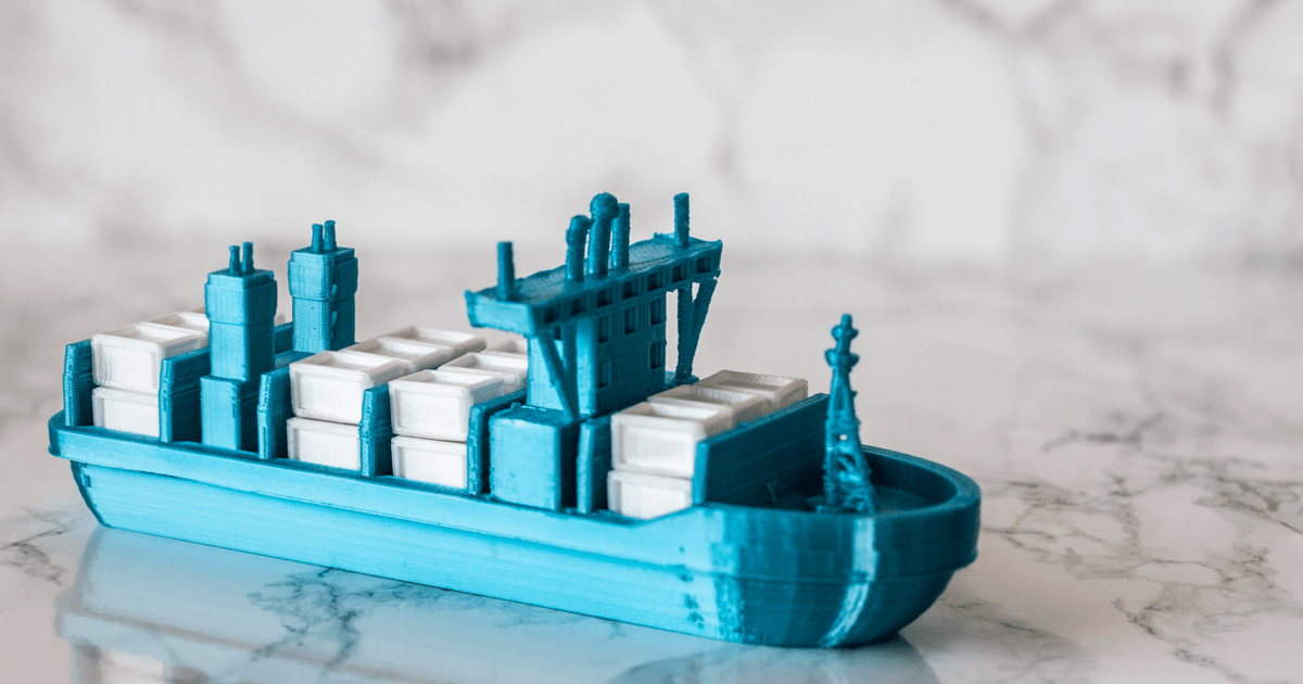 Container Ship by AlexT | Download free STL model | Printables.com