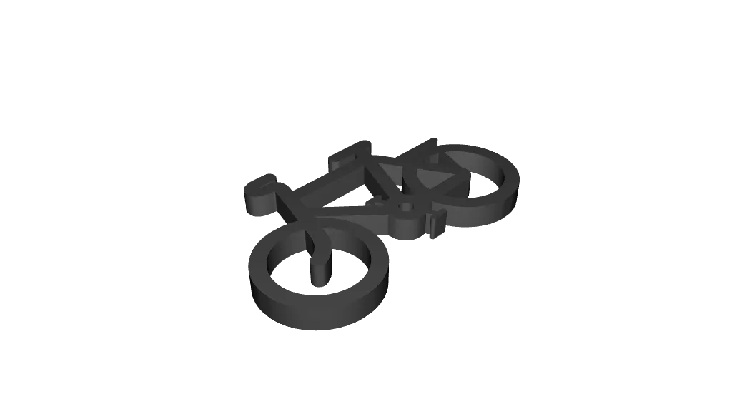 Bicycle keyrings his/hers by MagnusT | Download free STL model ...