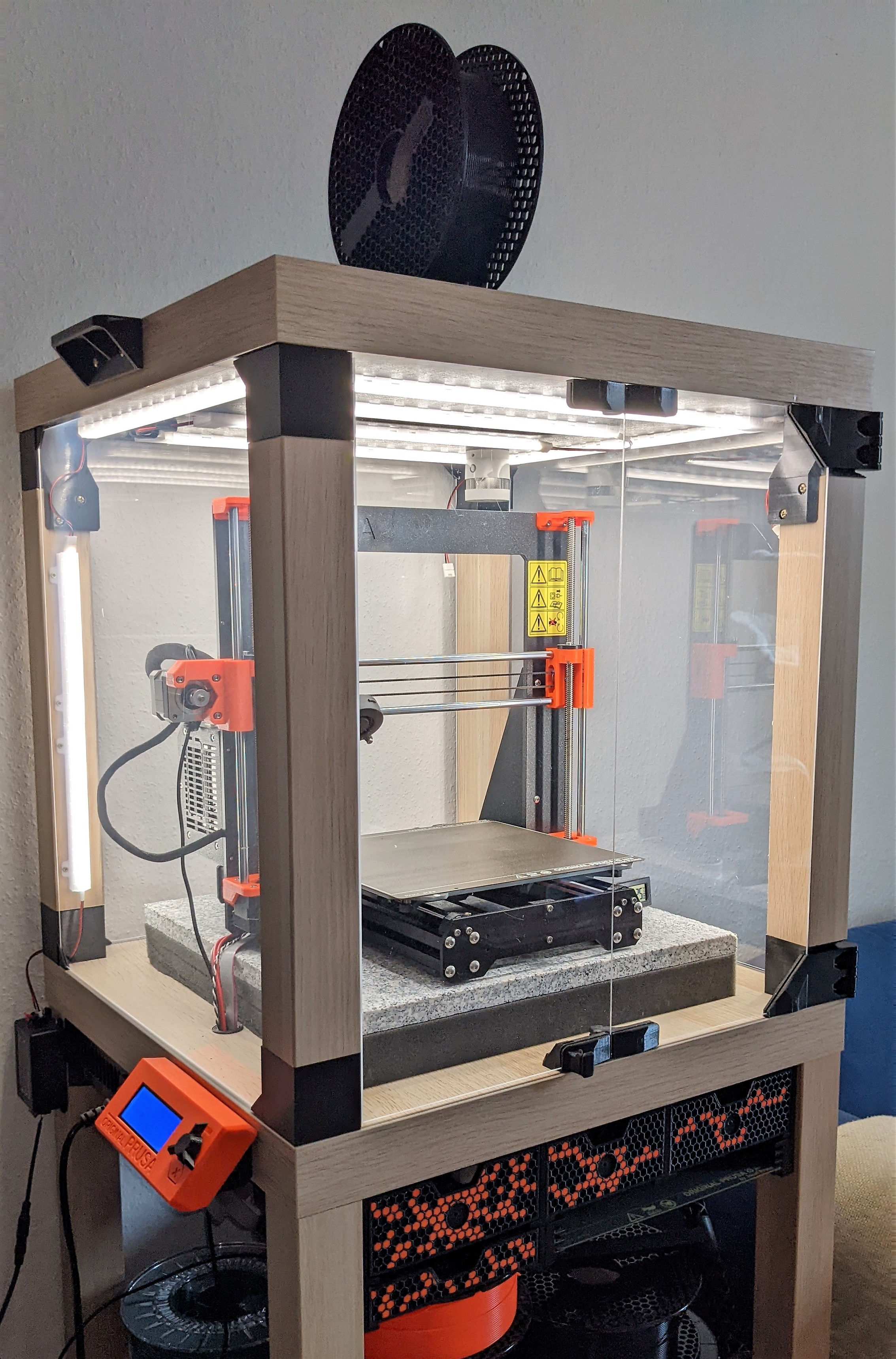 LED-strip mount and diffuser by Chrissl | Download free STL model | Printables.com