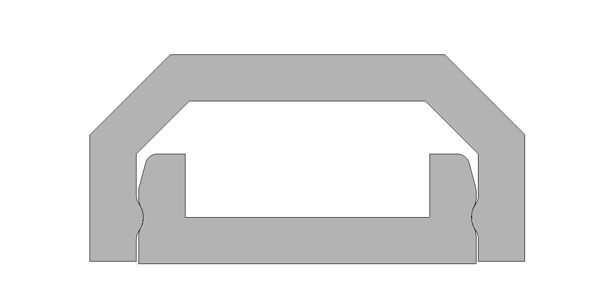 LED-strip mount and diffuser by Chrissl | Download free STL model ...