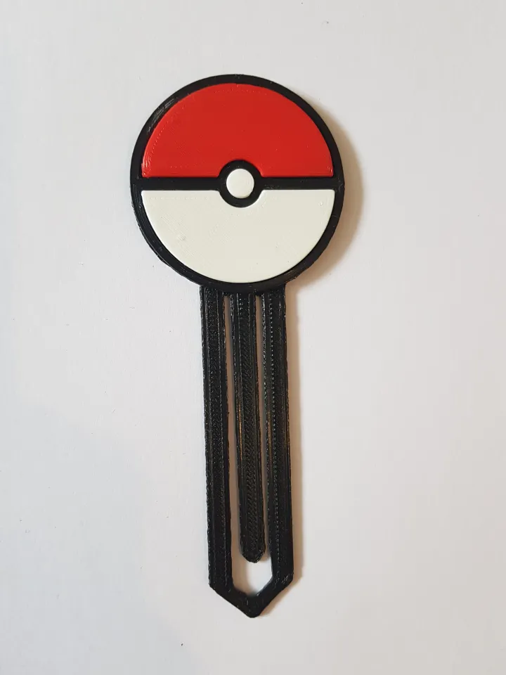 Pokeball Bookmark by Khelian | Download free STL model | Printables.com