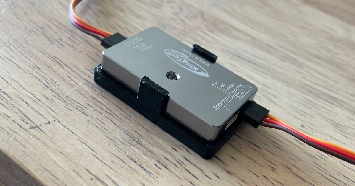 Holder for Kingtech Telemetry module by Leif | Download free STL model ...