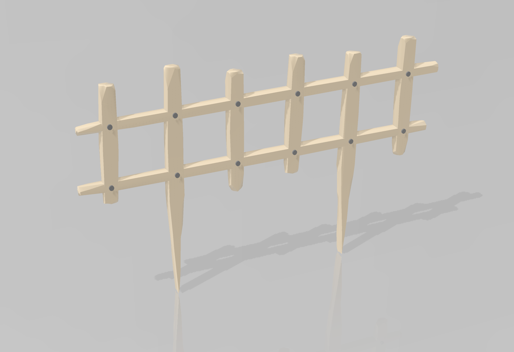 Real Garden mini Fence + seeded vegetable id labels by My 3D Prints ...