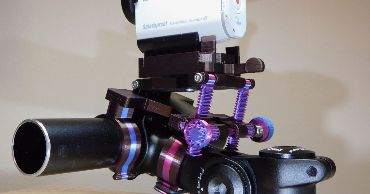 Universal cyclo camera holder by Thorin Oakenshield | Download free STL ...