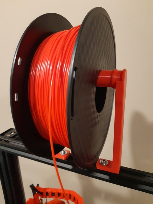 Filament Roller Support by southbaygsr | Download free STL model ...