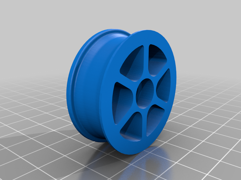 3D Printer Knob - Alloy Car Wheel by southbaygsr | Download free STL ...