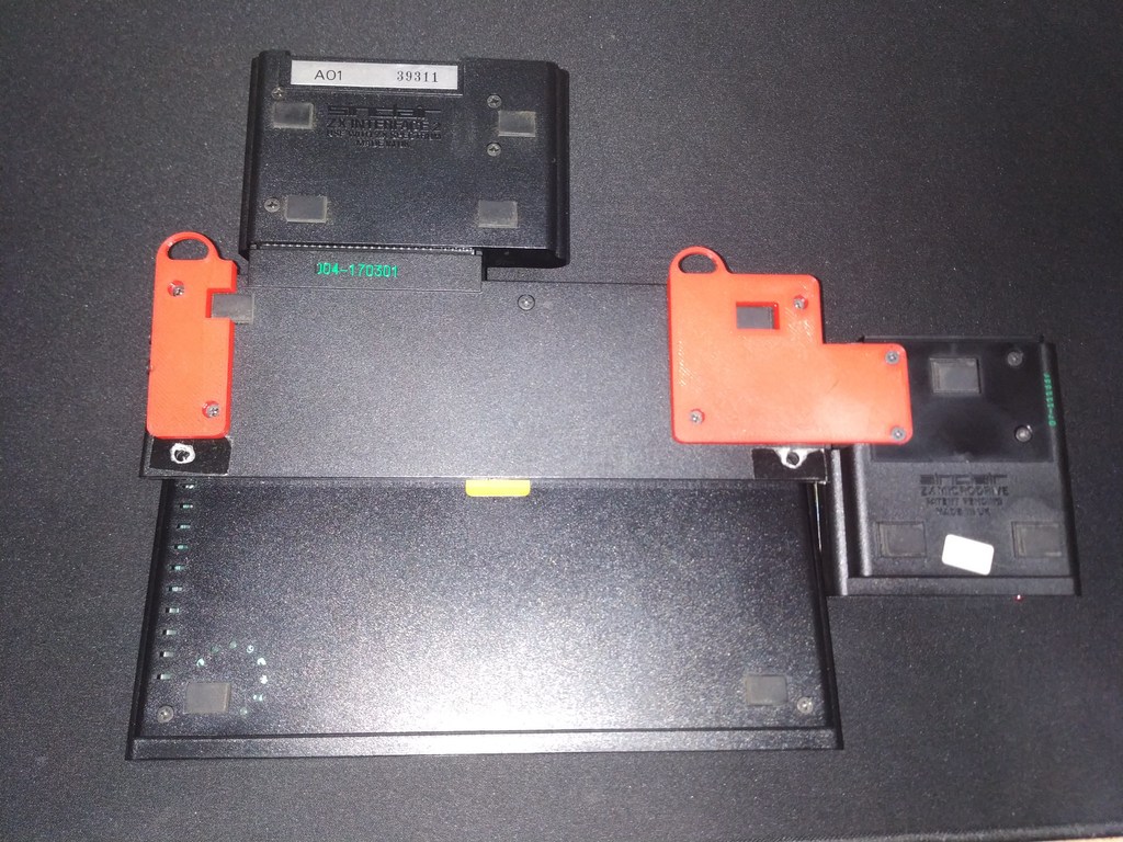 ZX Spectrum wall holder - Microdrive - Interface 1 by YoxxxoY ...