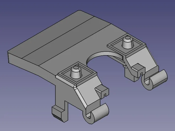 Handle for extruder quick release by SardoNumSpa | Download free STL ...