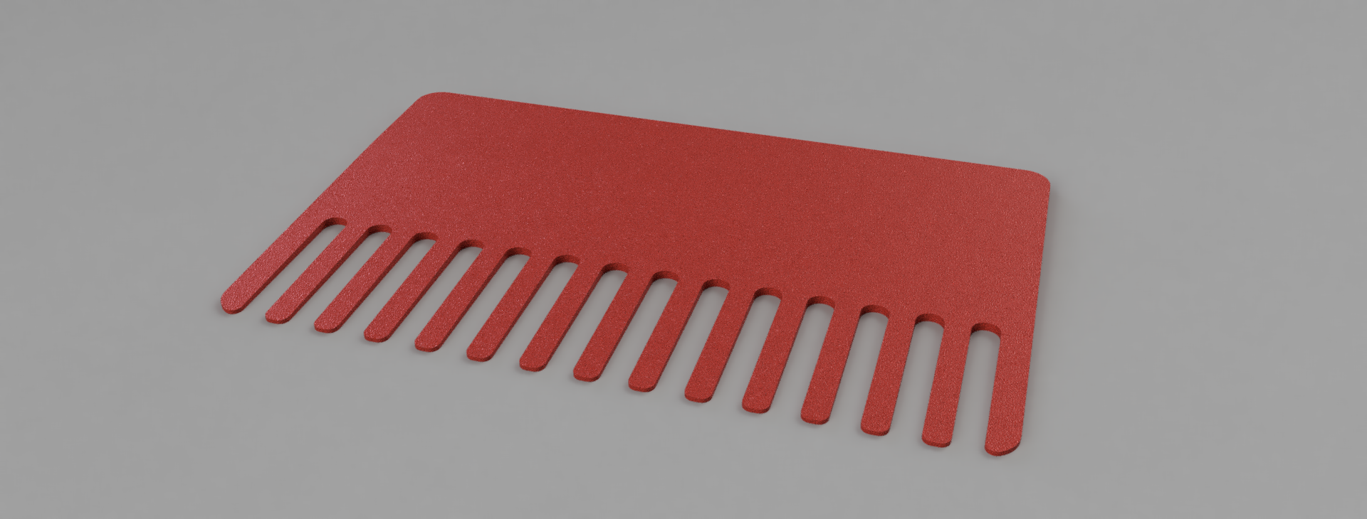 Credit Card Comb by chakeson | Download free STL model | Printables.com