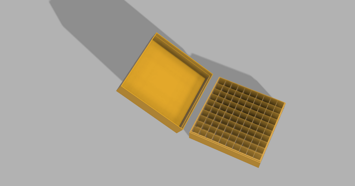 18650 battery cell box (holds 100) by Tom Anderson (The Real NEO ...