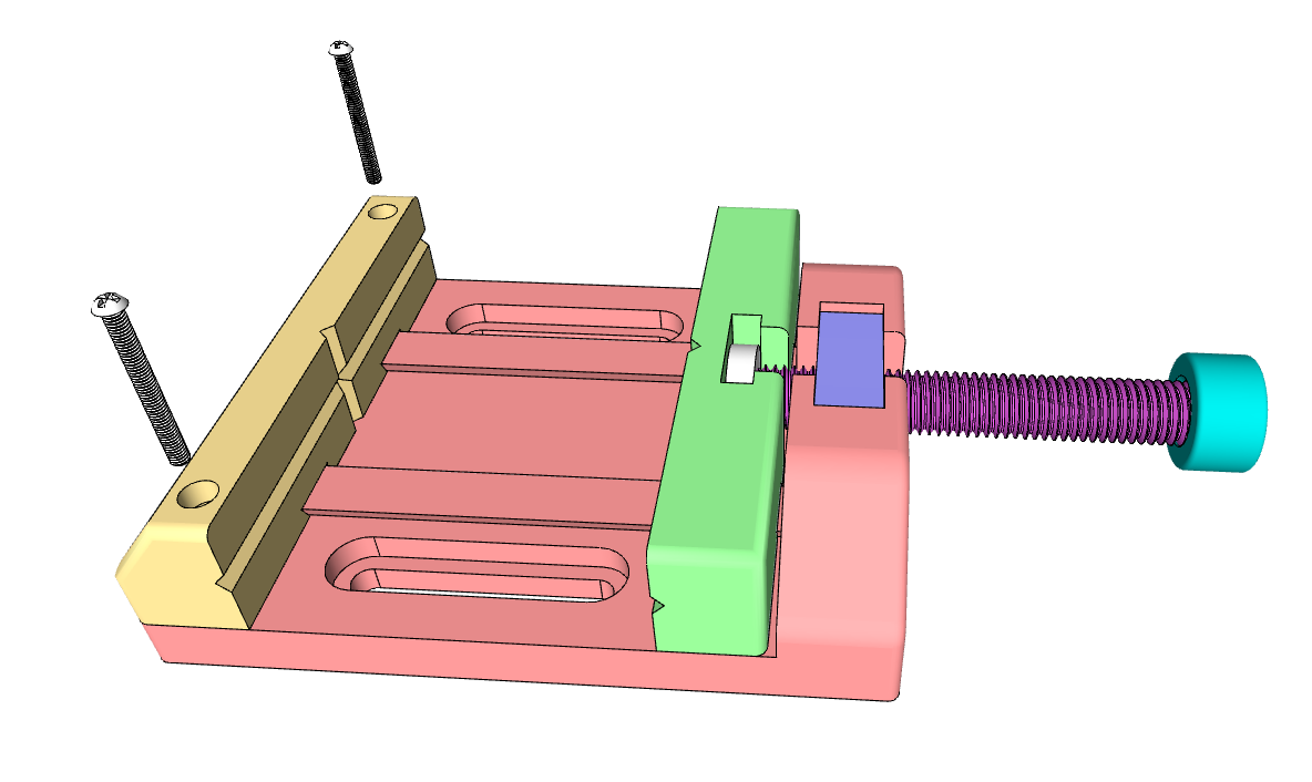 Small Vice by YT Sim | Download free STL model | Printables.com
