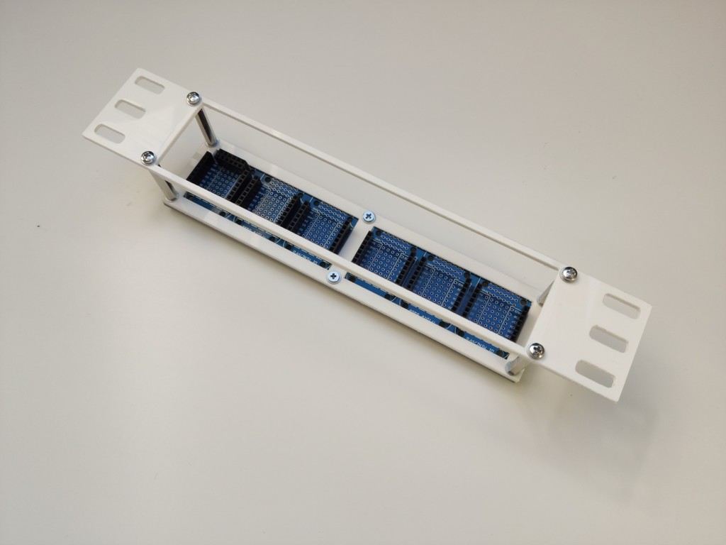 10" Server rack 1U panel - D1 Mini ESP8266 por ayanev | Descargar ...