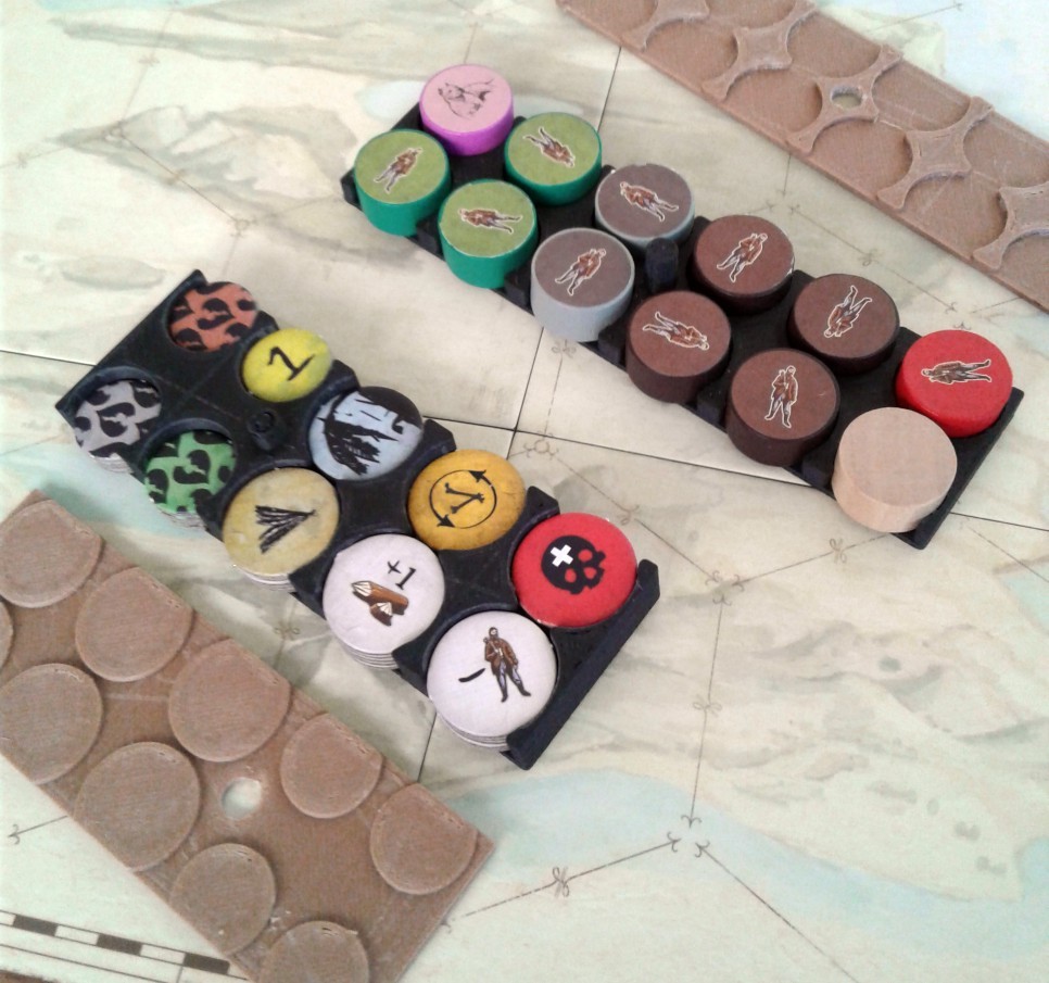 Robinson Crusoe: Worker Token and Marker Trays by Spinodal_Zeugma ...