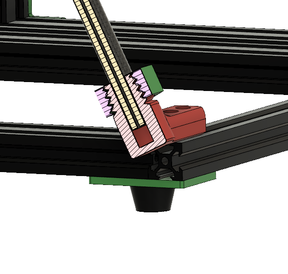 Z Axis Braces Ver 2.0 - Minimal Hardware and Tools Required - Tevo ...