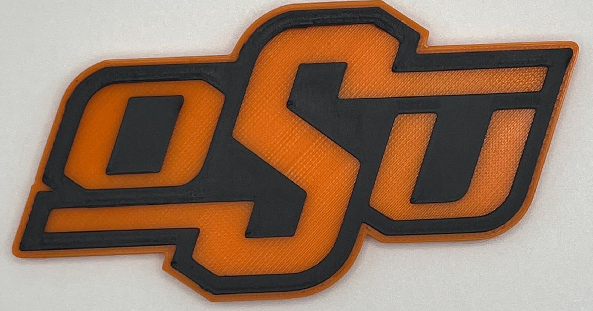 Oklahoma State University Cowboys Logo por Cobalt3D | Descargar modelo ...