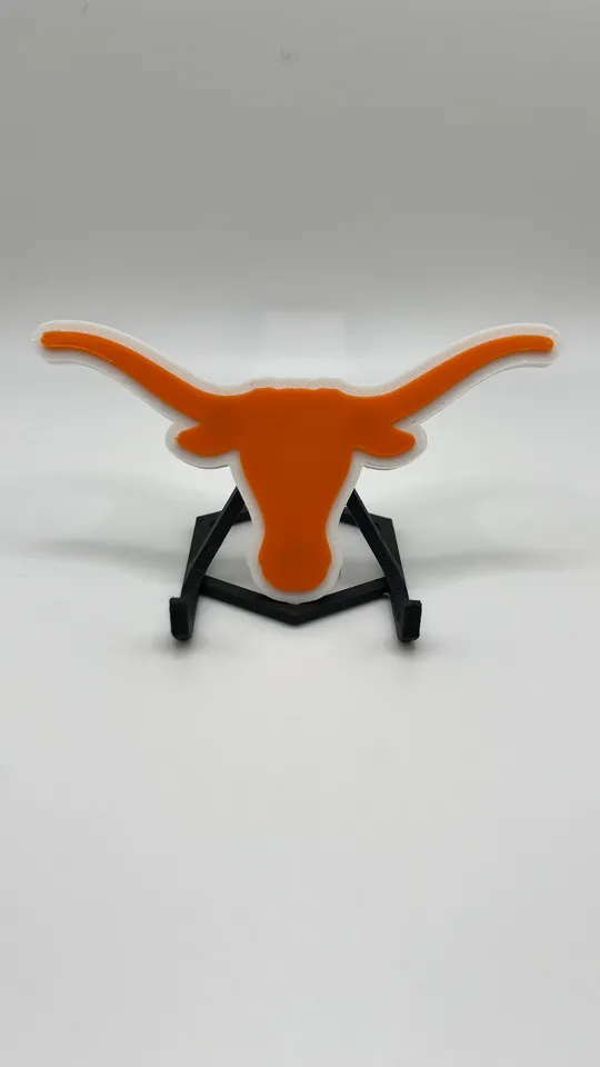 University of Texas Longhorns Logo by Cobalt3D | Download free STL ...