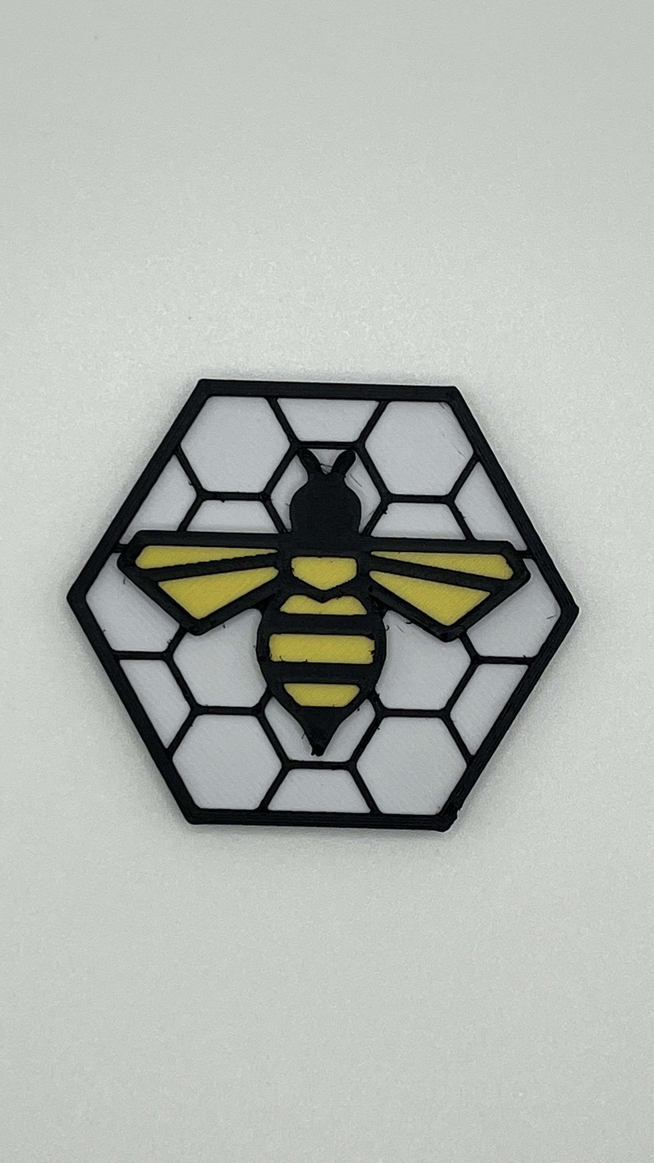 Geometric Bee Magnet by Cobalt3D | Download free STL model | Printables.com