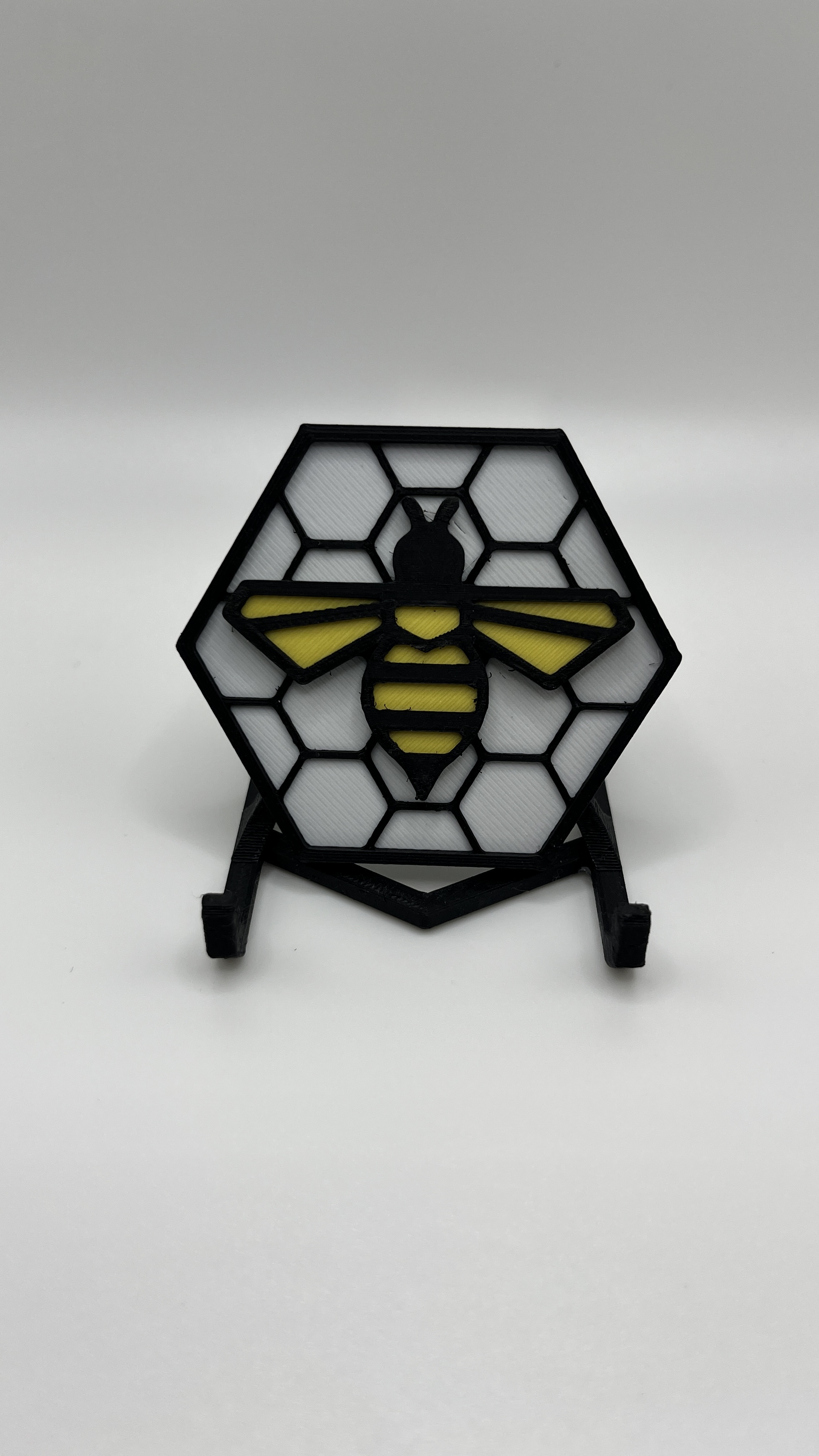 Geometric Bee Magnet by Cobalt3D | Download free STL model | Printables.com